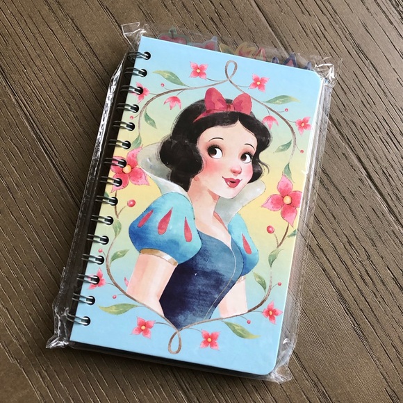 Disney | Office | Snow White Watercolor Portrait Tab Journal 75 Sheets ...